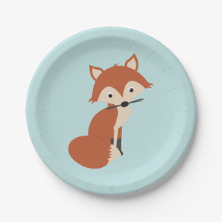 Fox Plates | Zazzle