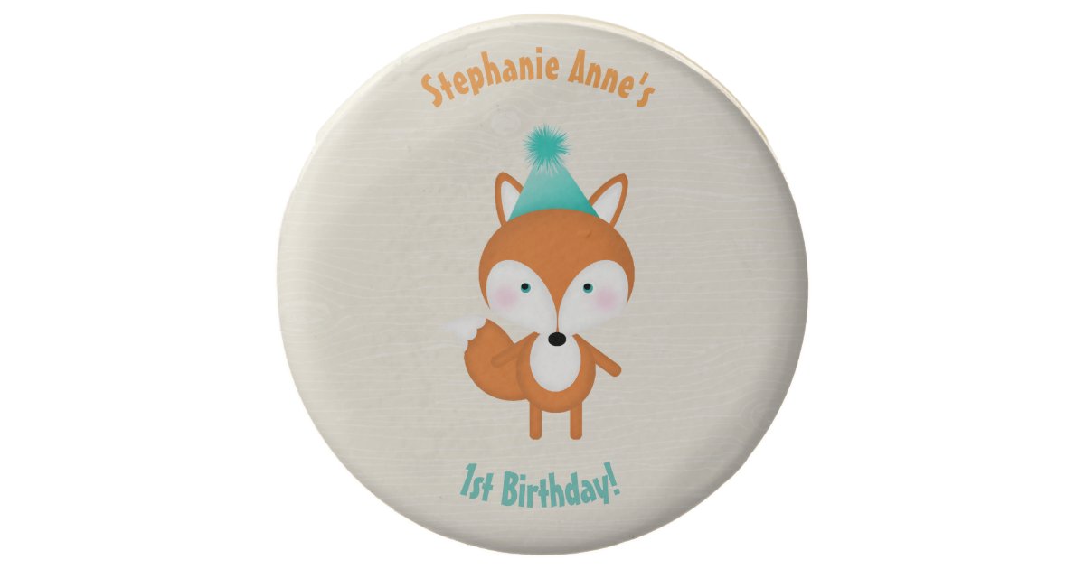 Woodland Fox with Balloons Chocolate Covered Oreo | Zazzle