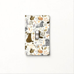 Woodland Friends Light Switch Cover | Zazzle