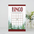 Woodland Lumberjack Forest Bingo Game | Zazzle