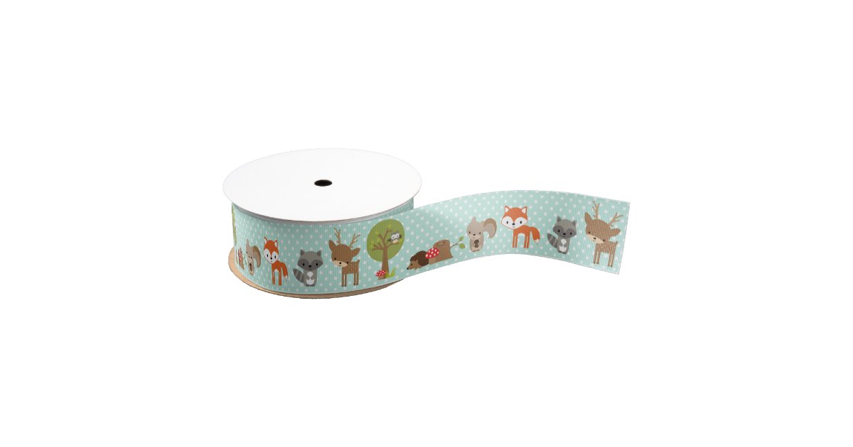 Woodland Ribbon | Zazzle