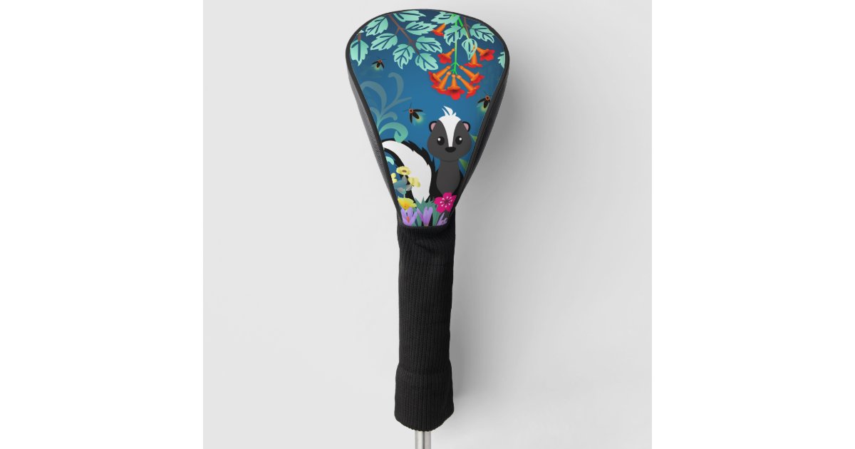 Woodland Skunk Golf Head Cover | Zazzle