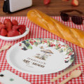 Woodland Toadstool & Mushroom Fall Baby Shower Paper Plates | Zazzle
