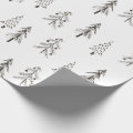 Woodland Tree Winter Wrapping Paper | Zazzle