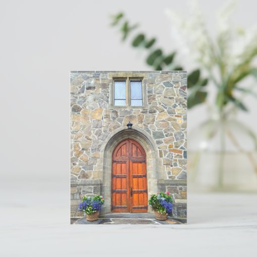 Woodstock, Vermont, Church Doors Postcard | Zazzle