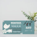 Woodstock-Wedstock Wedding Invitations | Zazzle