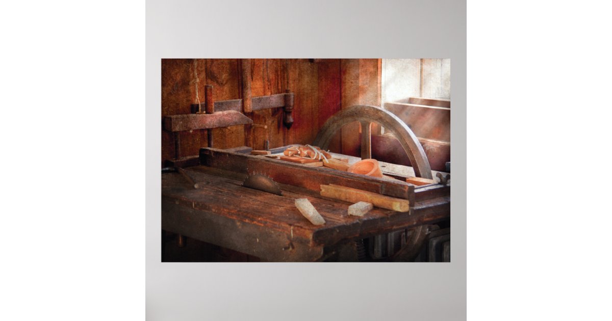Woodworker - The Table Saw Poster | Zazzle