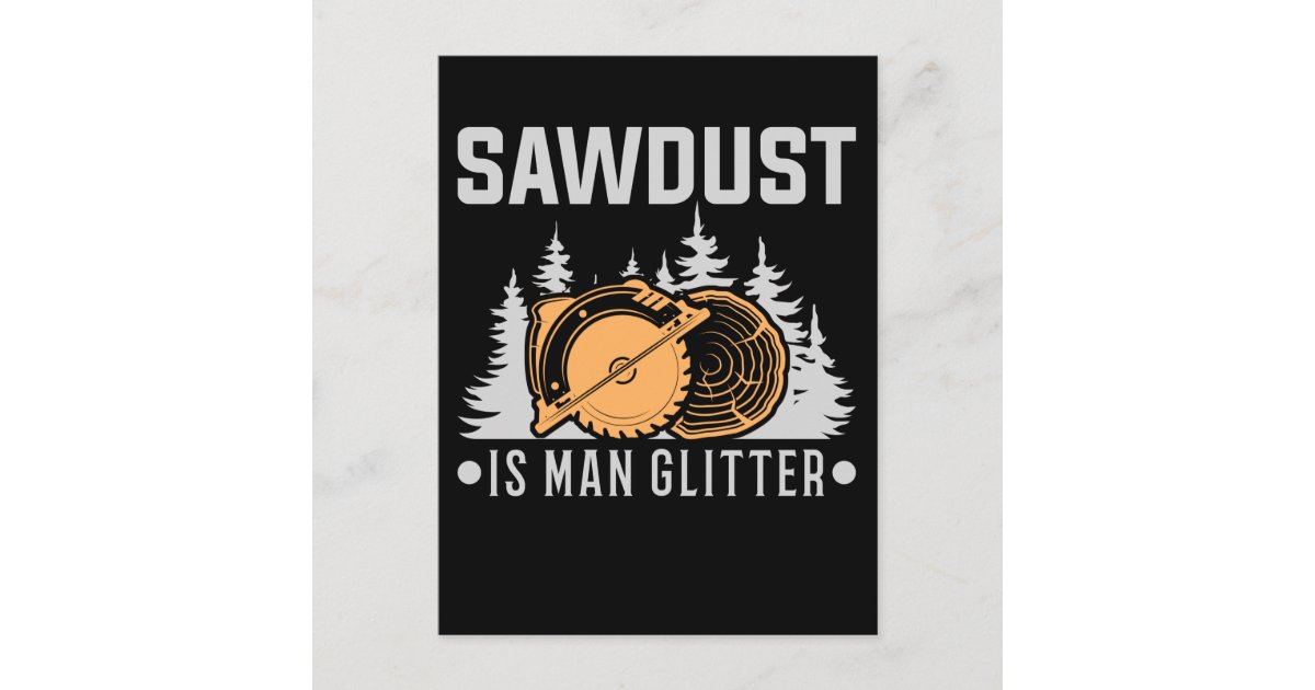 Woodworking Carpenter Dad Craftsman Funny Postcard | Zazzle