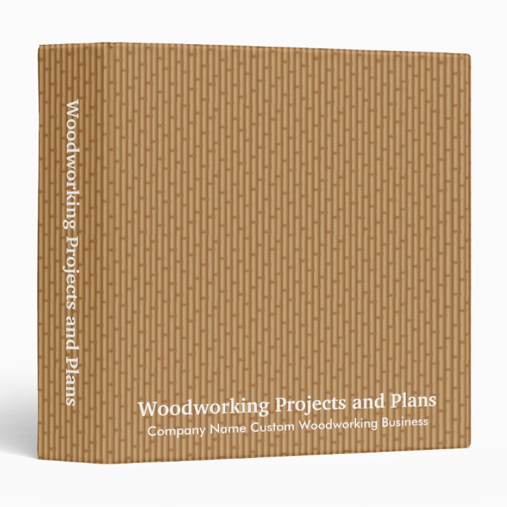 Woodworking Projects and Plans Bamboo Binder | Zazzle
