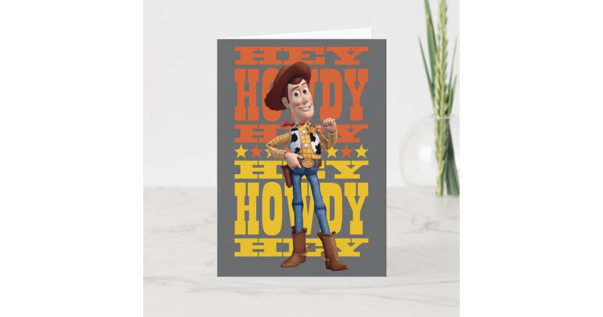 Woody - Howdy! Card | Zazzle