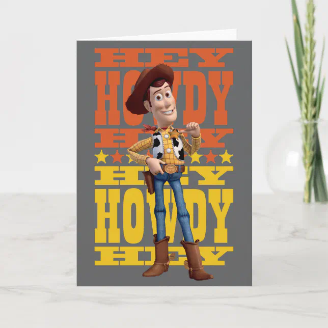 Woody - Howdy! Card | Zazzle