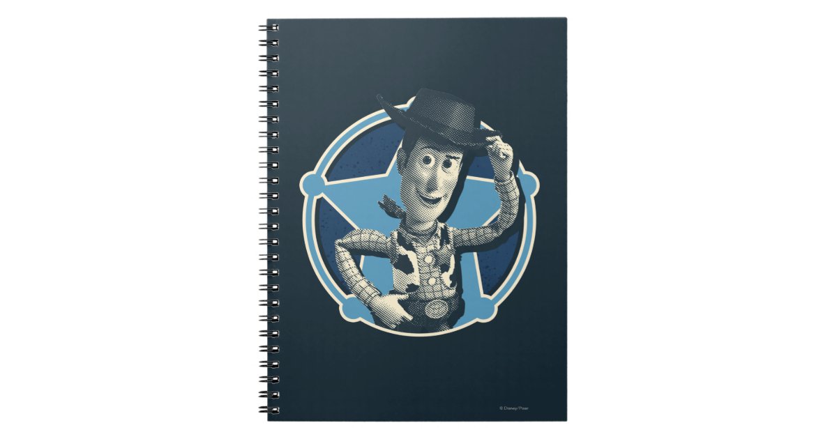 Woody: Sheriff Badge Notebook | Zazzle