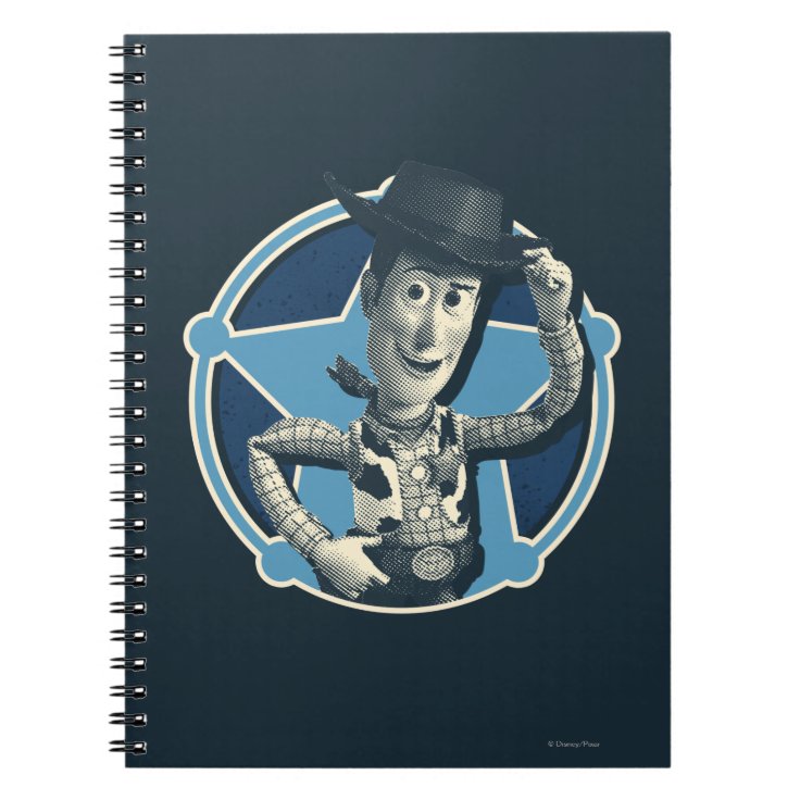 Woody: Sheriff Badge Notebook | Zazzle