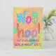 WooHoo Words Girls Night Out Invitation | Zazzle