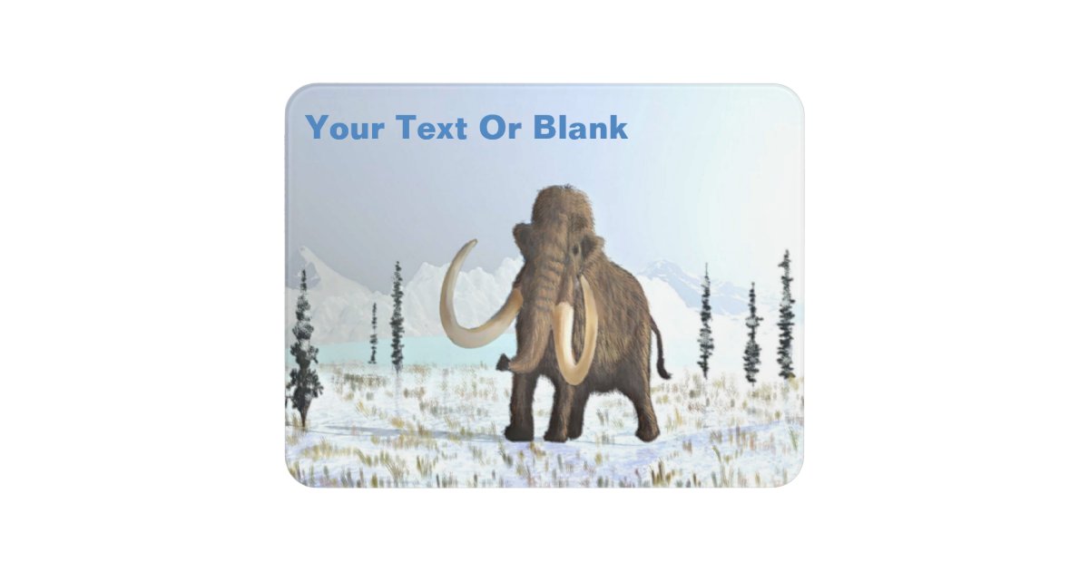 Woolly Mammoth Door Sign | Zazzle