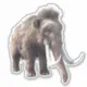 Woolly Mammoth Sticker | Zazzle