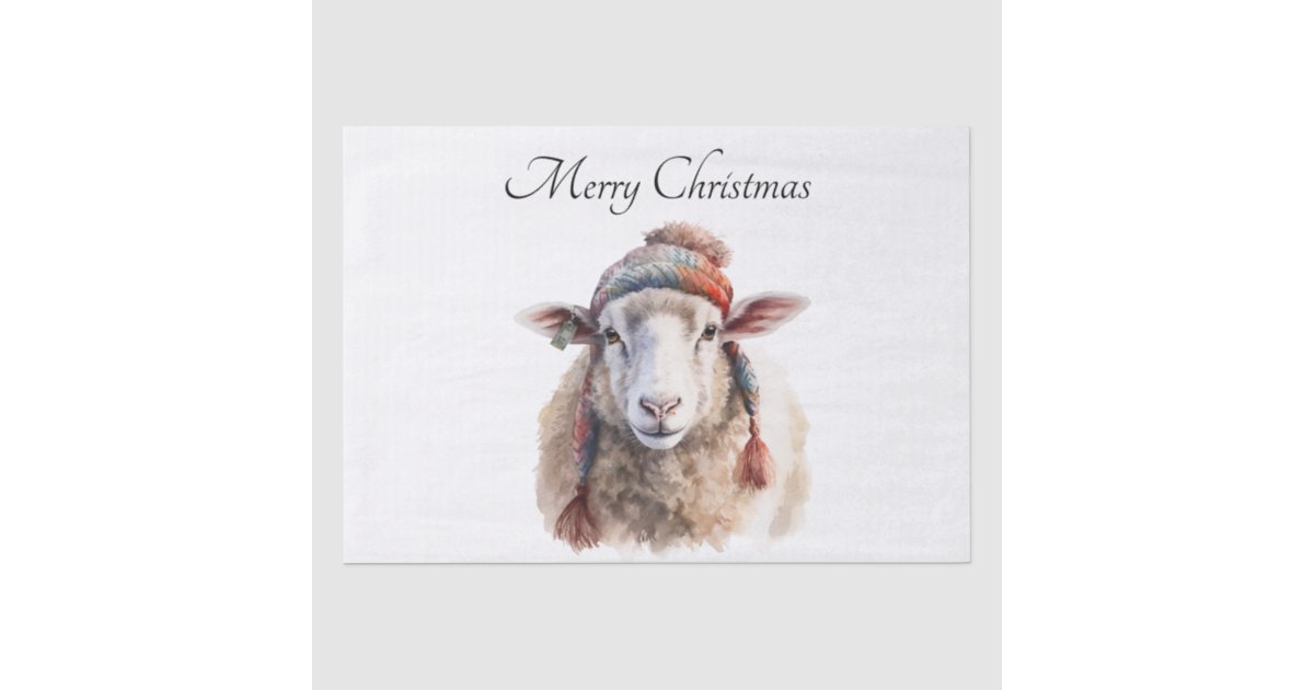 Woolly Wonderland, custom Tissue Paper | Zazzle