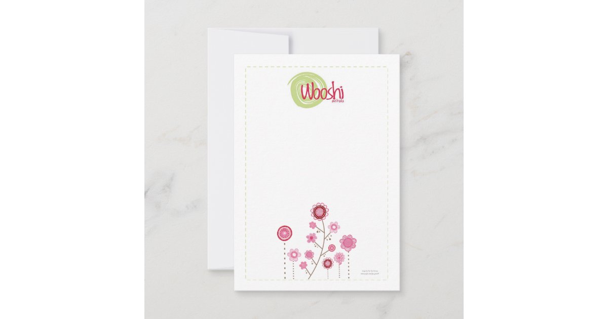 Wooshi Hair Clip Display Cards | Zazzle