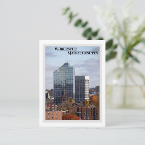 Worcester, Massachusetts Postcard | Zazzle