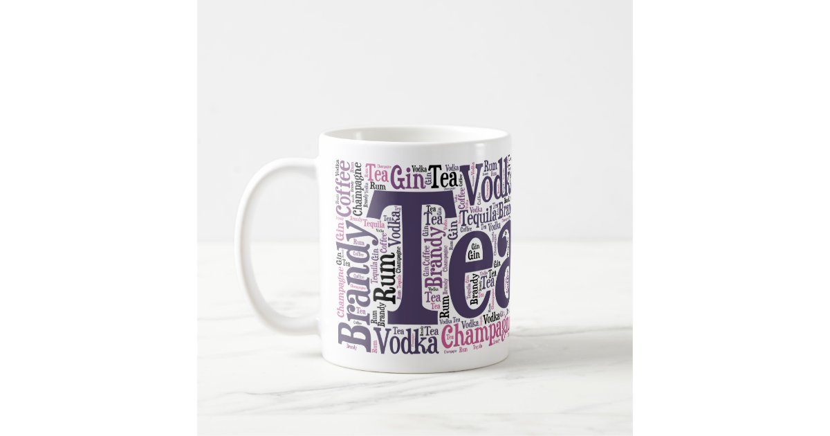 WordArt Mug | Zazzle
