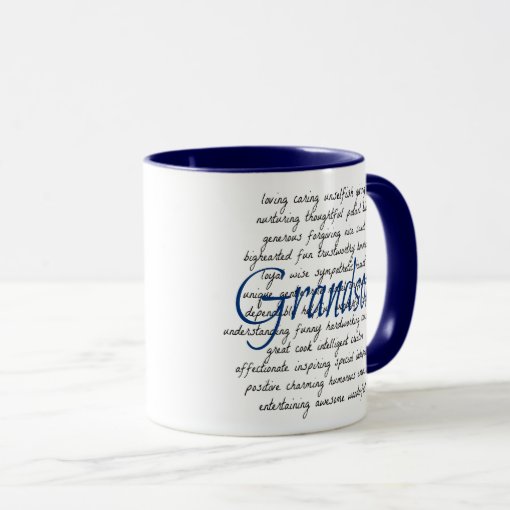 Words for Grandson Mug | Zazzle