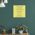 WORDS OF WISDOM poster | Zazzle