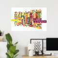 Words to Use Instead of Said Classroom Poster | Zazzle