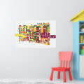Words to Use Instead of Said Classroom Poster | Zazzle