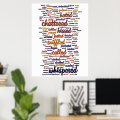 Words to Use Instead of Said Poster | Zazzle