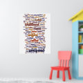 Words to Use Instead of Said Poster | Zazzle