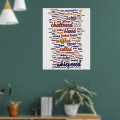 Words to Use Instead of Said Poster | Zazzle