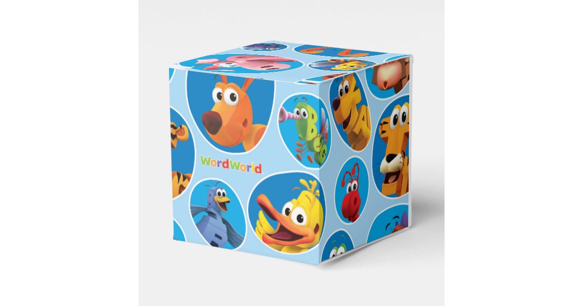 WordWorld Box | Zazzle
