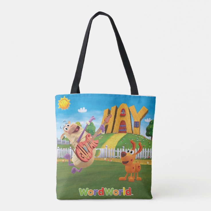 WordWorld Tote Bag | Zazzle