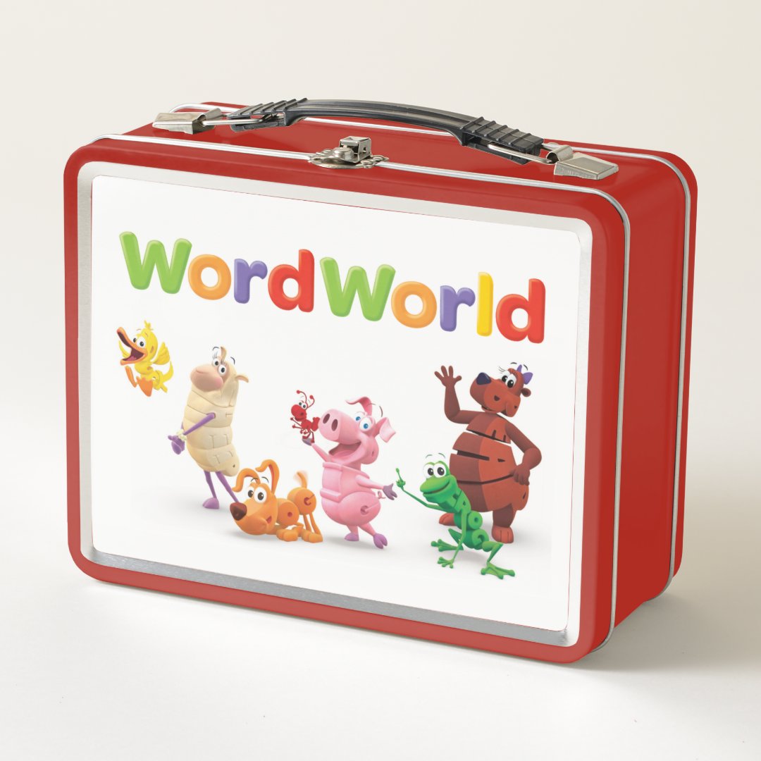 WordWorld WordFriends Lunch Box | Zazzle