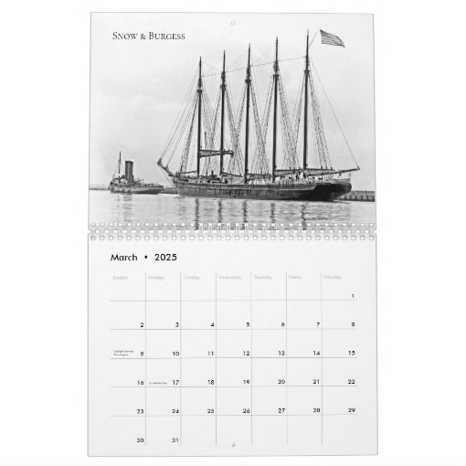 Work on the Water Calendar | Zazzle