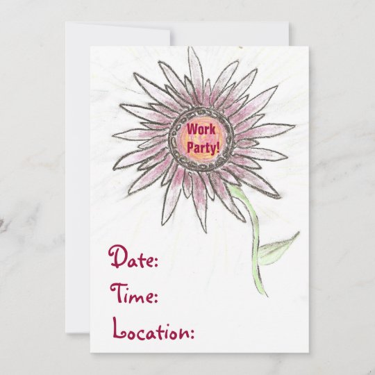 Work Party Invitations | Zazzle.com