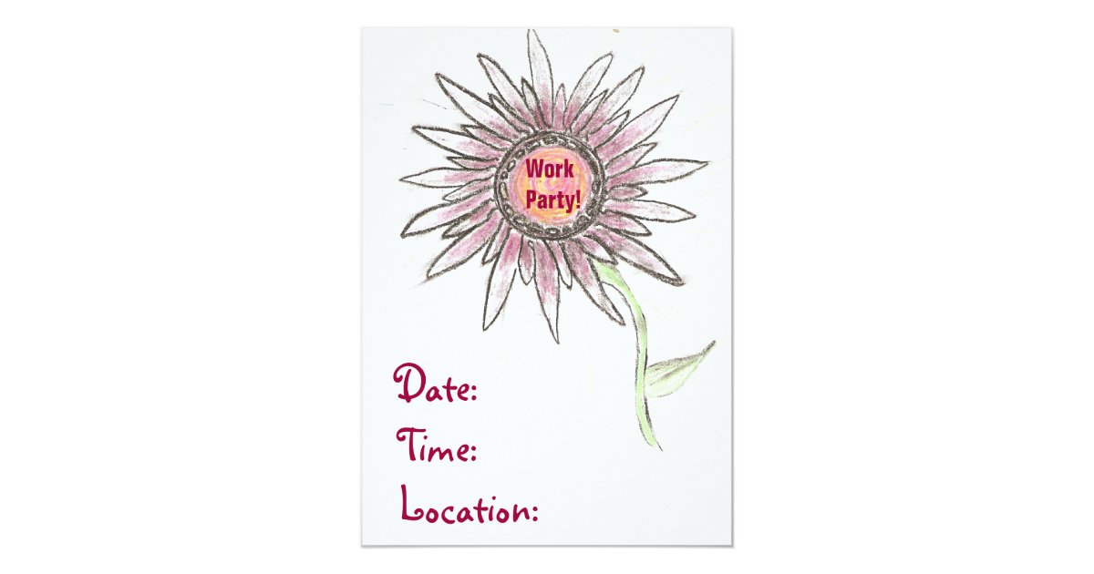 Work Party Invitations | Zazzle.com