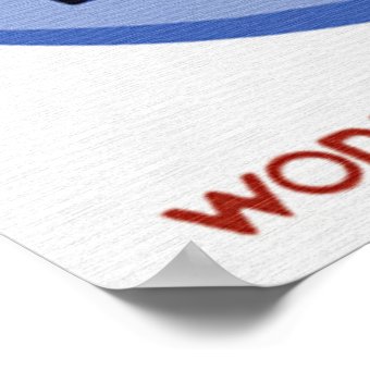 Work Pays America Poster | Zazzle