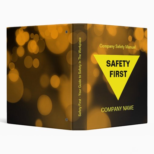 Work Safety Binder | Zazzle