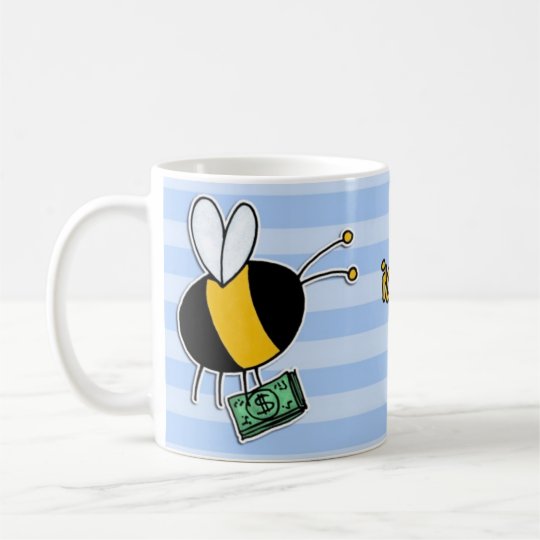 worker bee - banker coffee mug | Zazzle.com