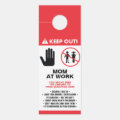 Working from Home Mom Keep Out Sign | Zazzle