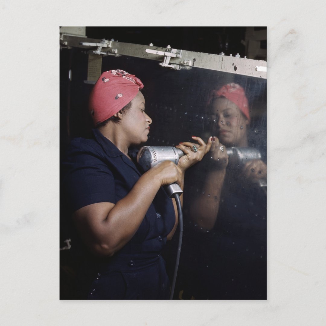 Working in the Factory Postcard | Zazzle