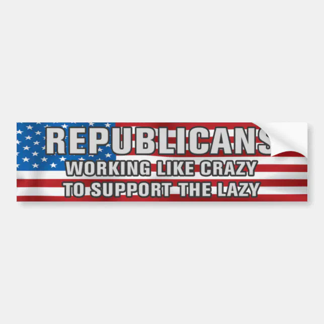 Working Like Crazy Bumper Sticker | Zazzle