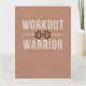 Workout Log + 30 Day Challenge & Tracker Card | Zazzle