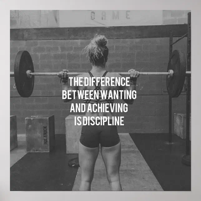 Workout Motivational Poster | Zazzle