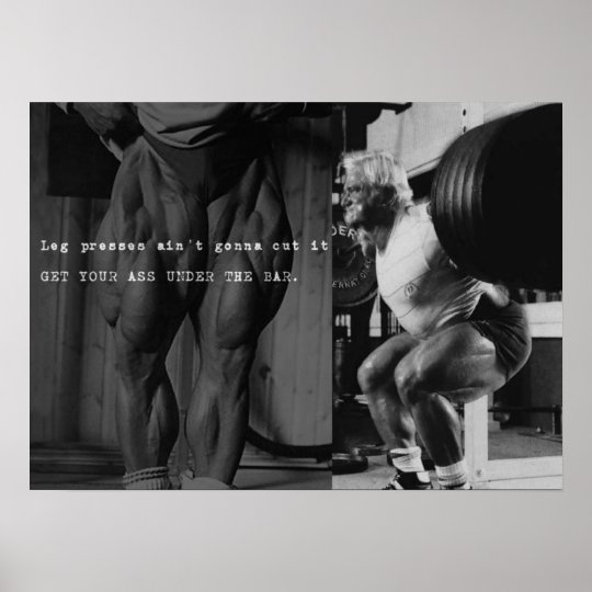 Workout Motivational Poster | Zazzle.com