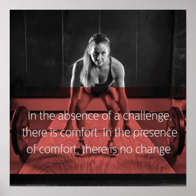 Workout Motivational Poster | Zazzle