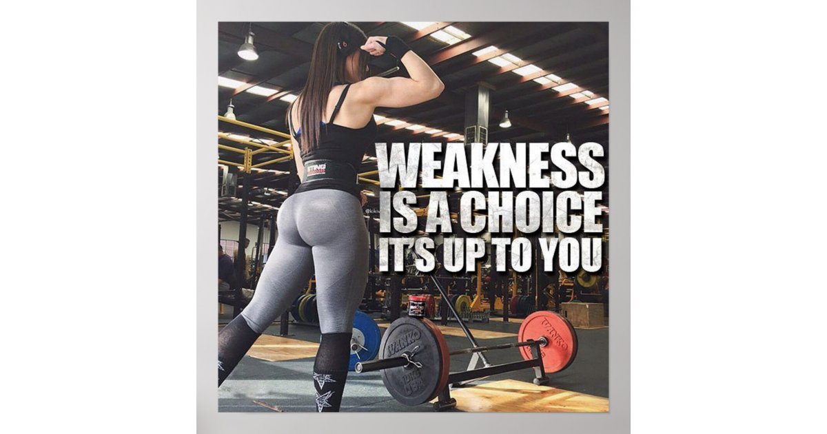 Workout Motivational Poster | Zazzle