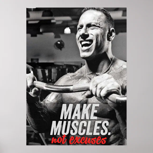 Workout Motivational Poster | Zazzle