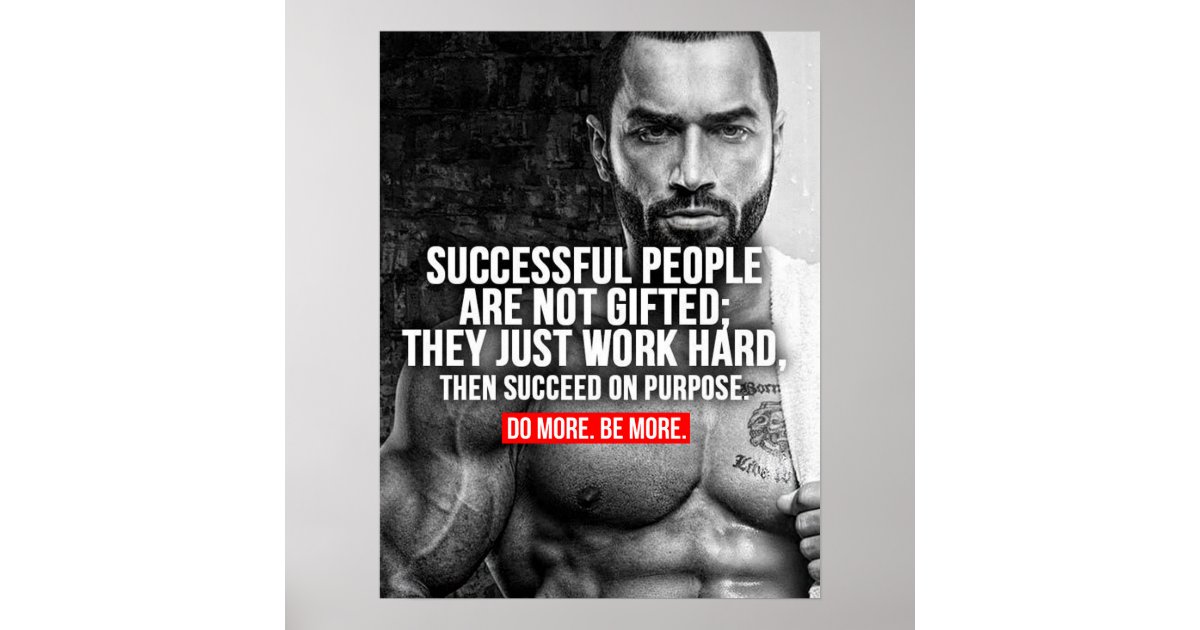 Workout Motivational Poster | Zazzle